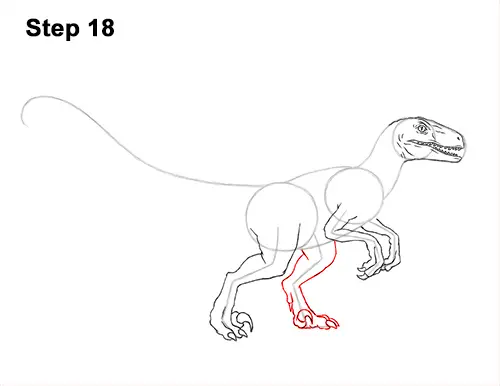 How to Draw Blue Velociraptor (Jurassic Wolrd) VIDEO & Step-by-Step ...