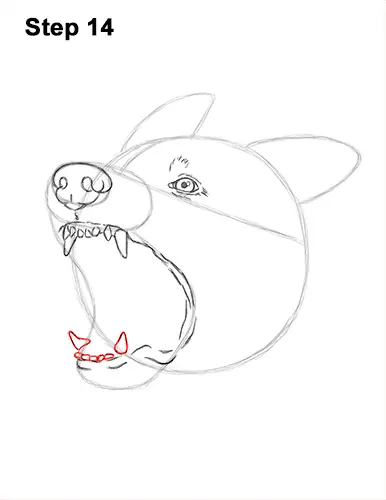 How to Draw a Dog Barking (German Shepherd) VIDEO & Step-by-Step Pictures